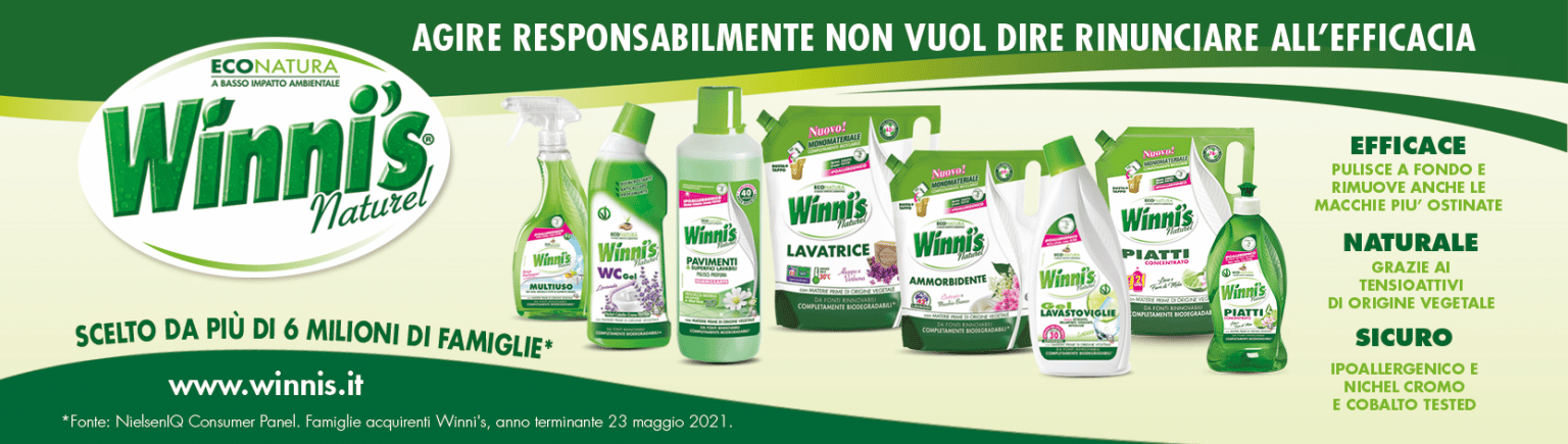 Winni’s: Per un mondo più pulito. - Acqua & Sapone